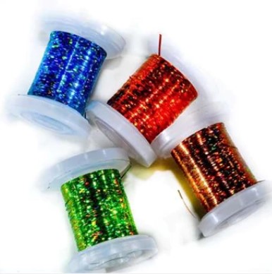 Cascade Crest Flat Holographic Tinsel - Small