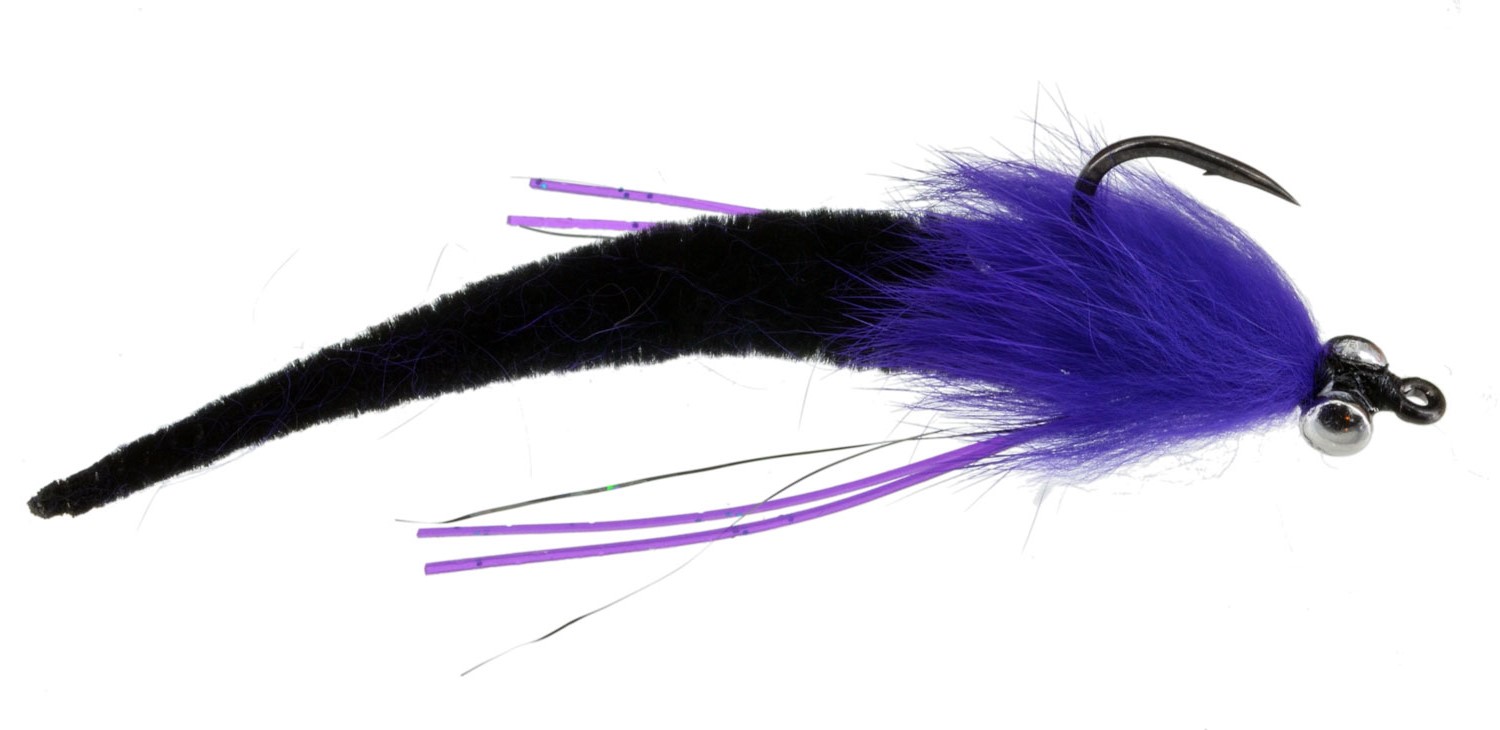 Dragon Tail Lead Eye - Purple and Black