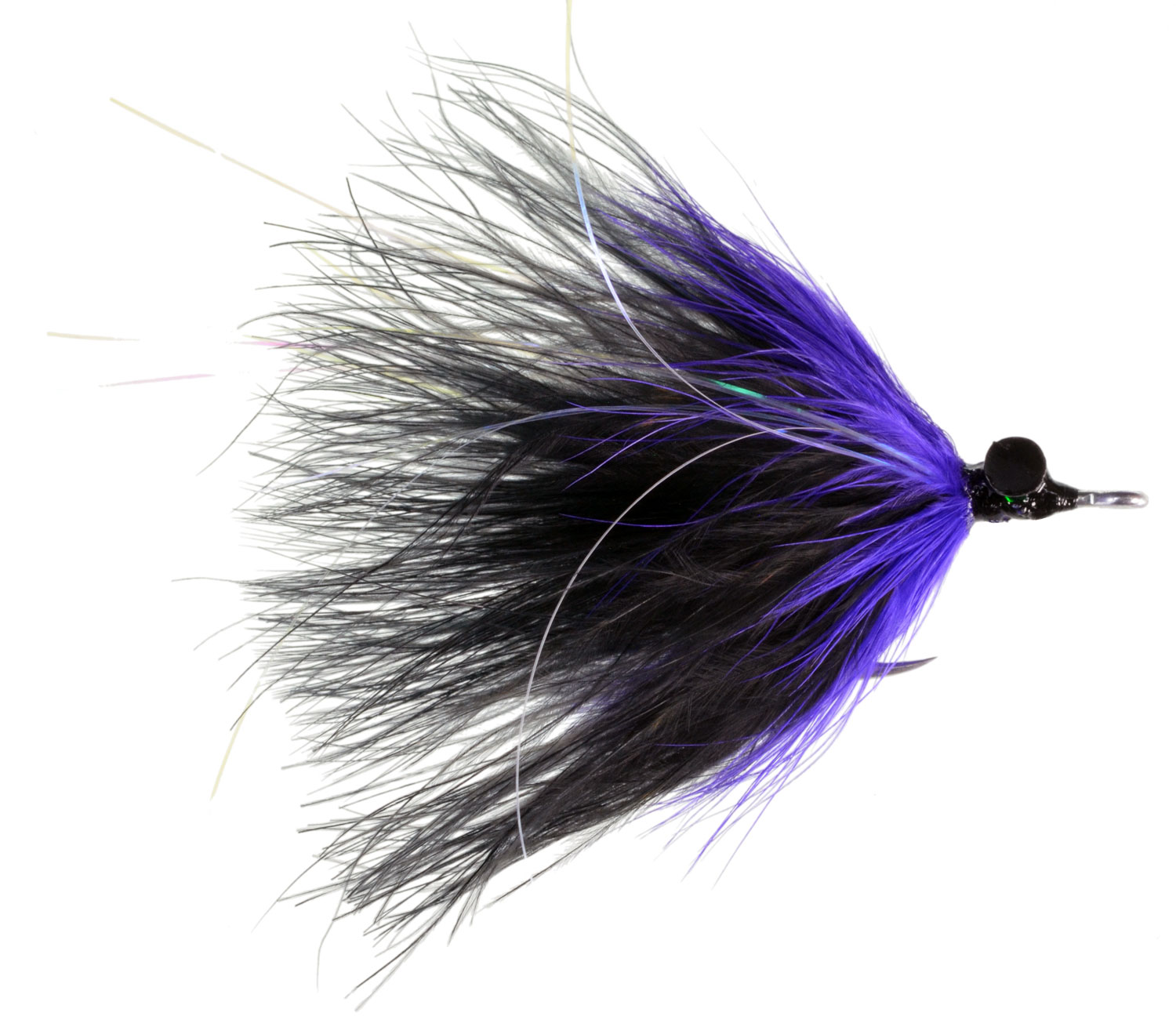 Dzonot Tarpon Fly - Black and Purple