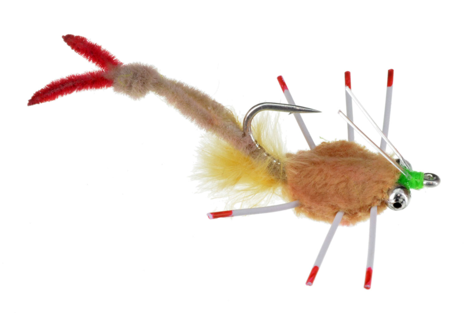 Mayan Claw White Legs Beadchain Eyes