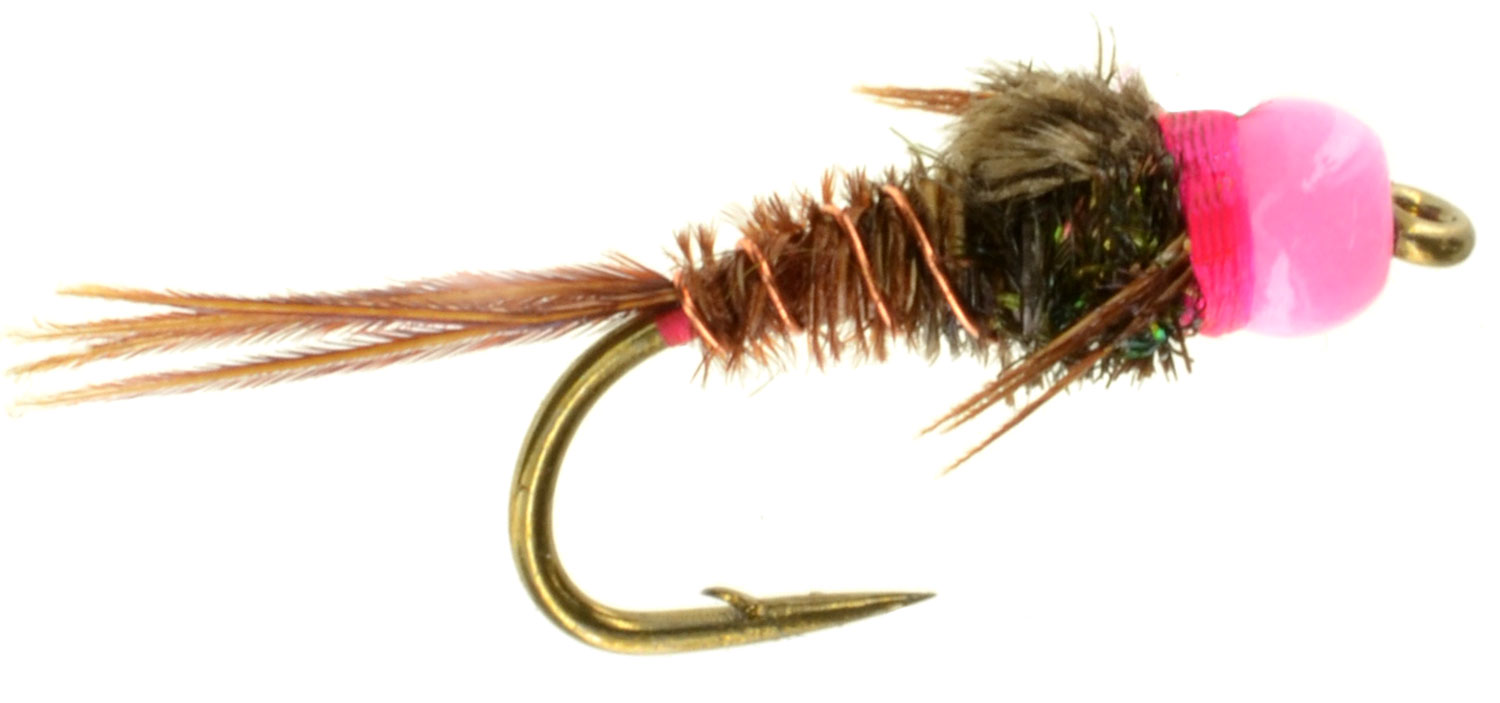 Hot Head Pheasant Tail - Pink