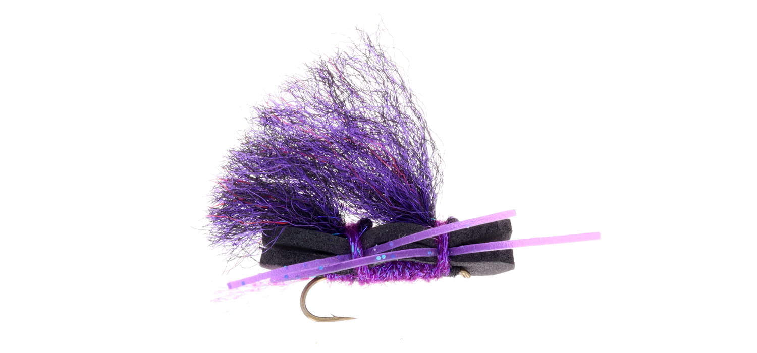 Double Chubby Chernobyl Black and Purple High Contrast