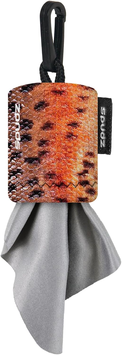 Spudz Microfiber Cloth Lens Cleaner Clip-on