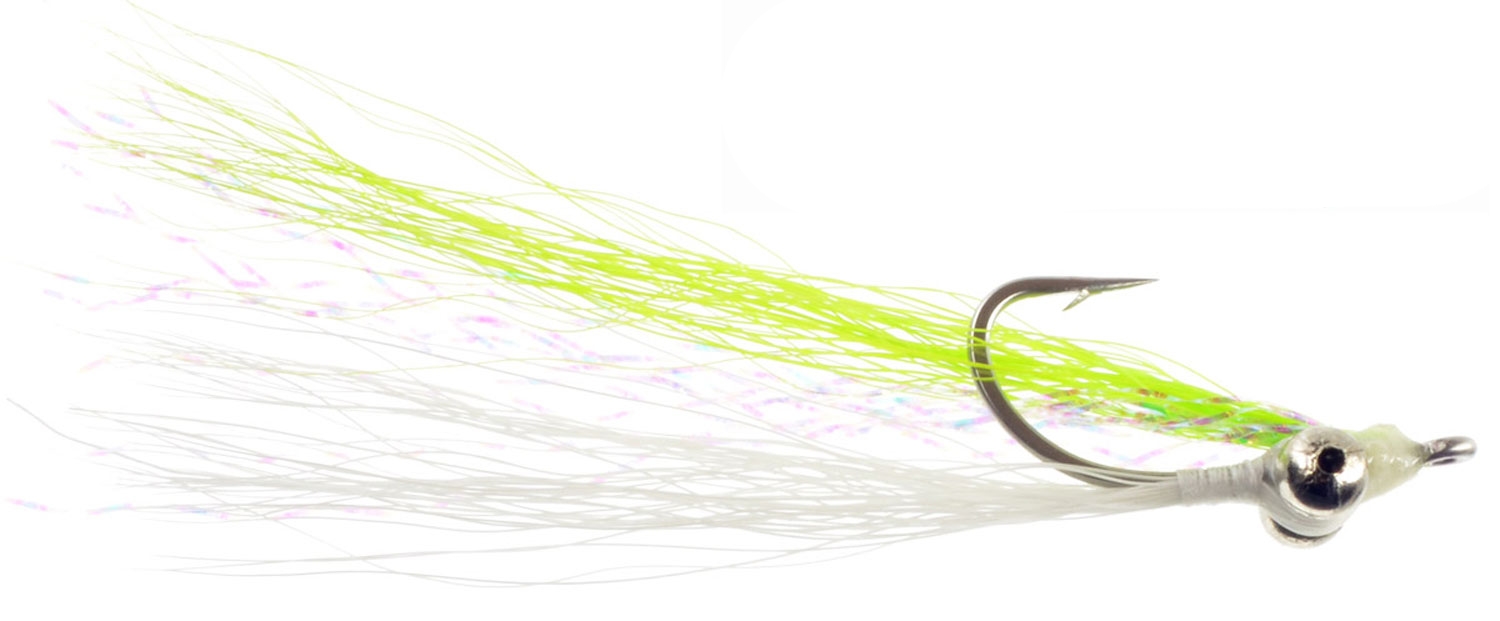 Skinny Water Clouser - Chart & White (811S)