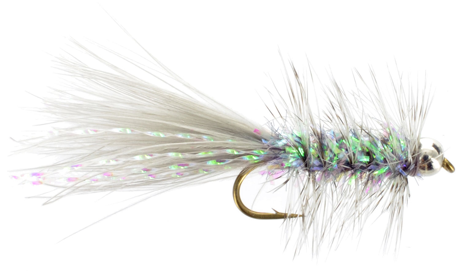 Beadhead Crystal Bugger - Grey