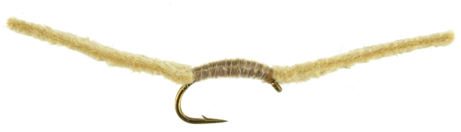 Cannons Worm - Tan | Fly Fishing Flies For Less | DiscountFlies