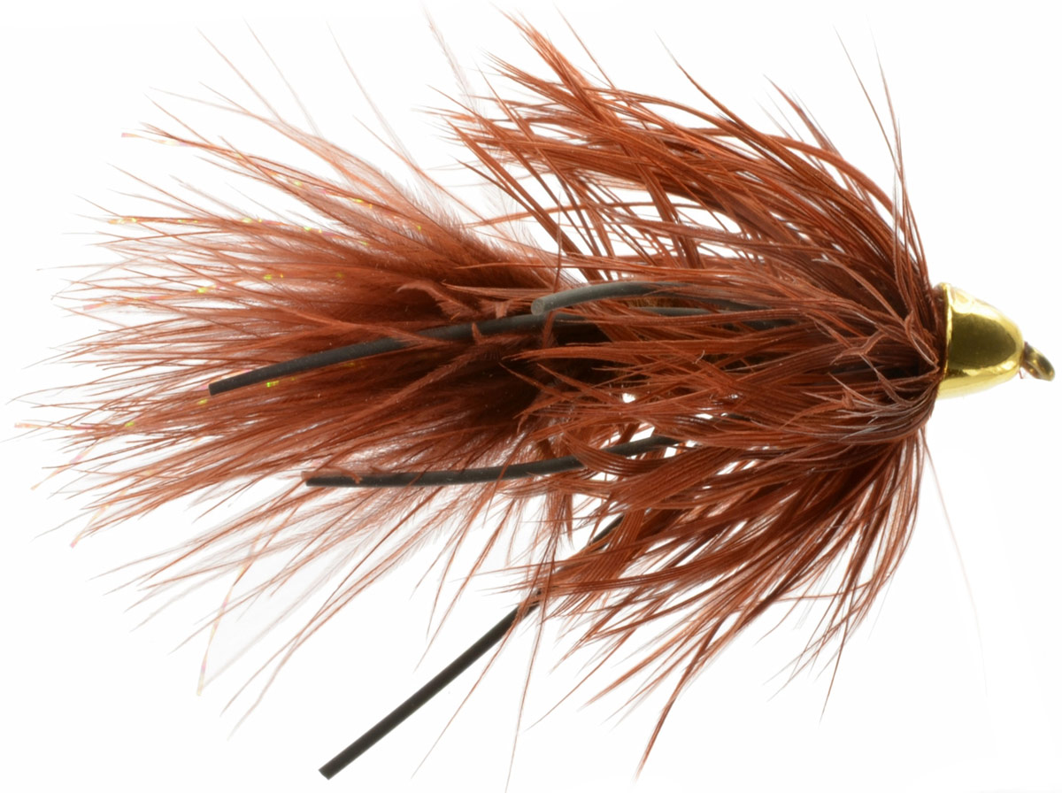 Conehead Bugger Rubberlegs - Brown