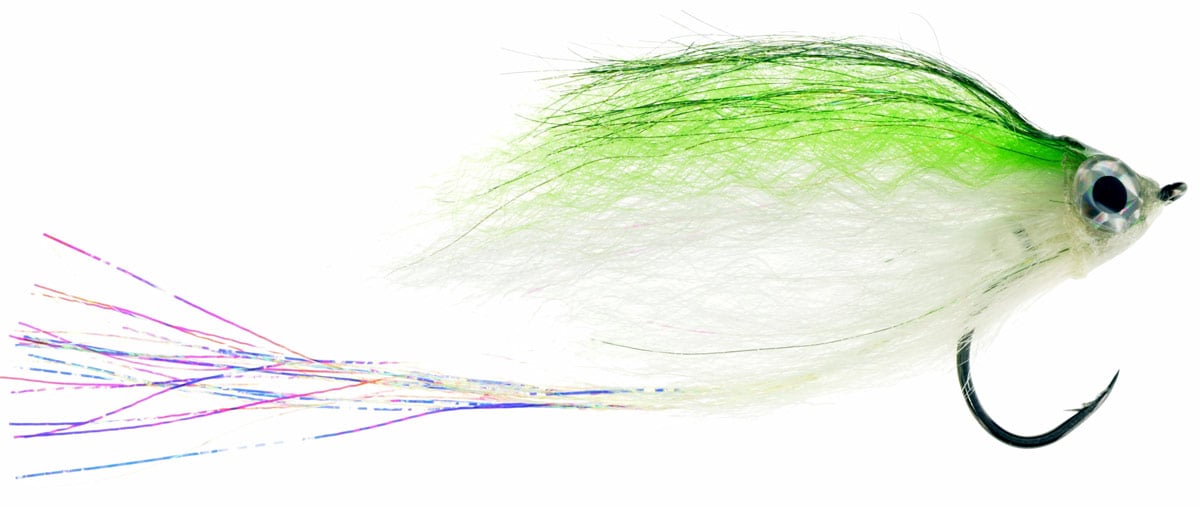 Cruiser Fly - Chartreuse & White