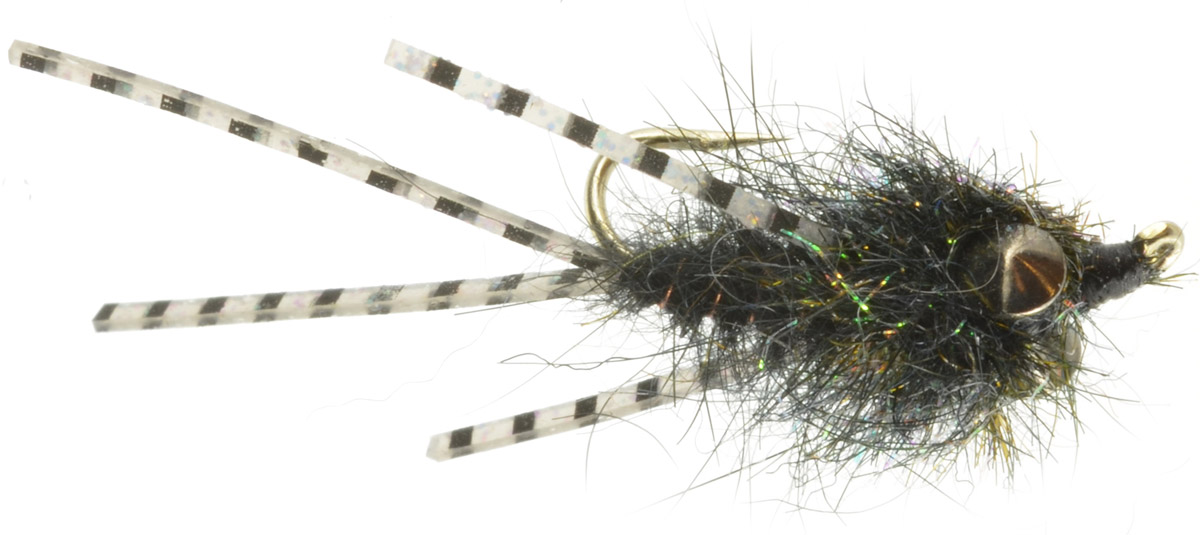 Gregg's Fur Carp nymph - Black