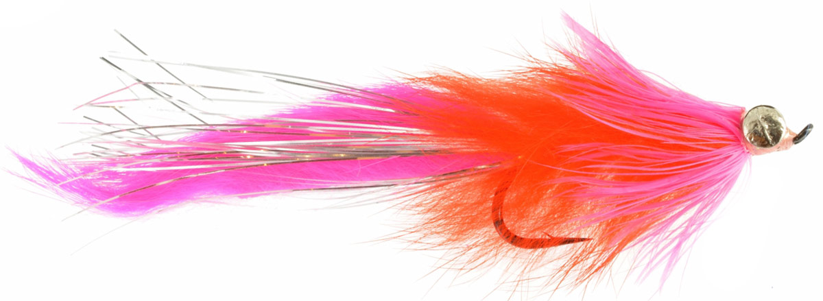 Hareball Leech - Pink & Orange