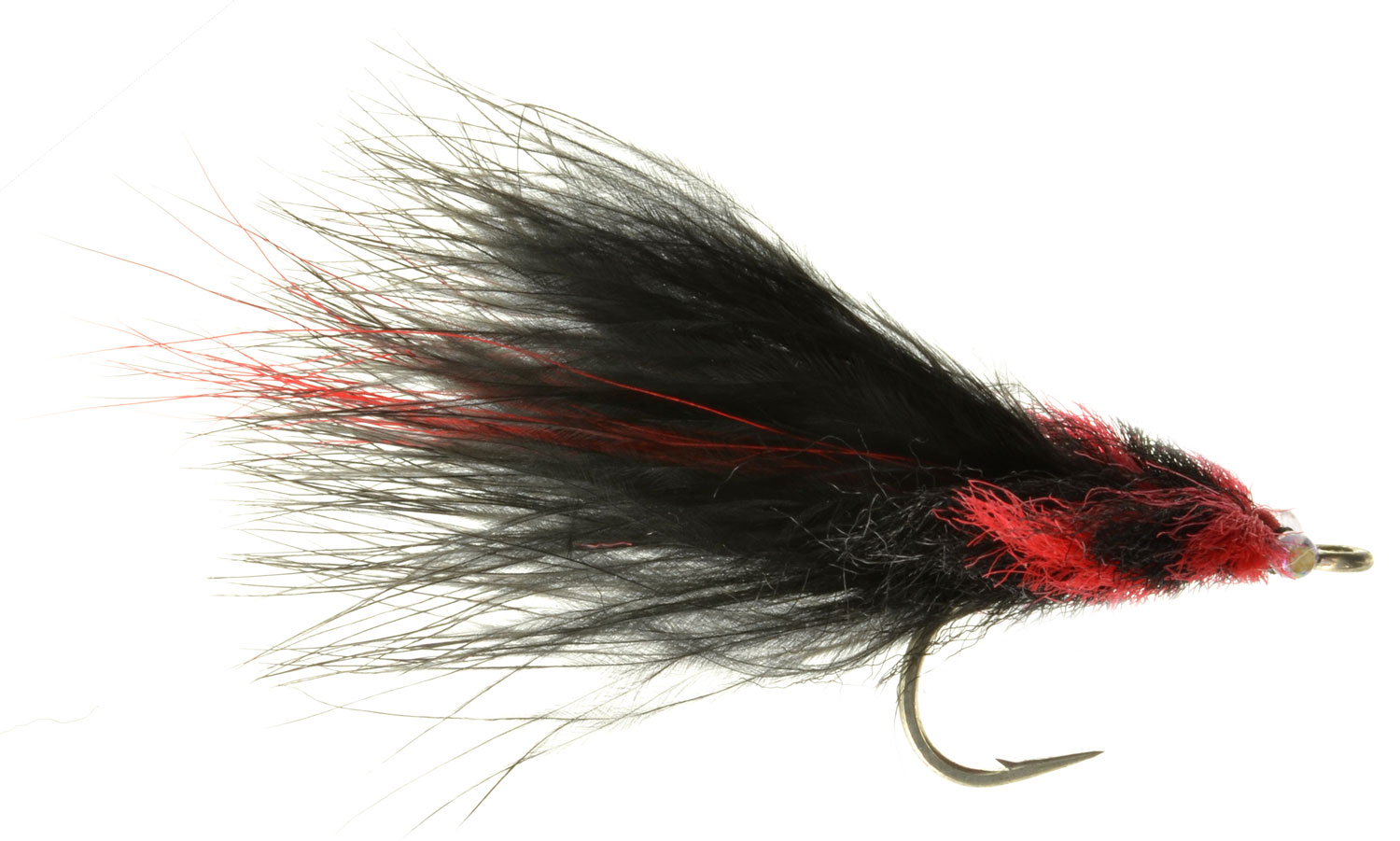 Marabou Tarpon Toad - Red & Black