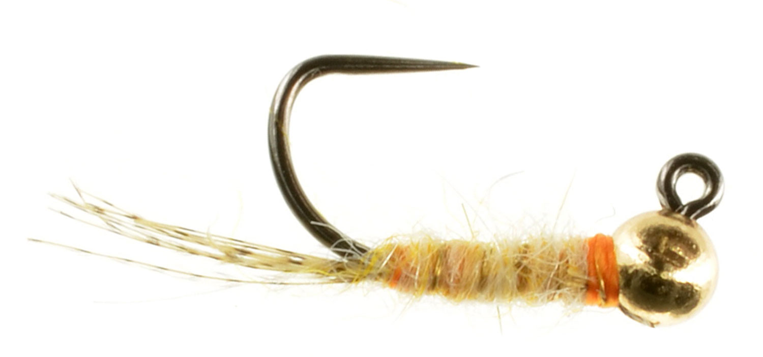 Jiggy Peaches n' Cream Pale Morning Dun Tungsten Bead