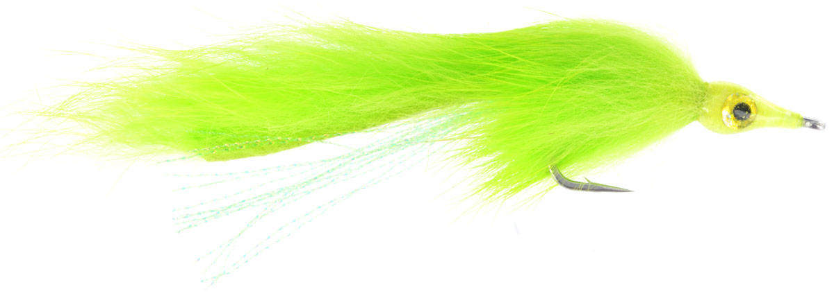 Pike Bunny Fly Chartreuse
