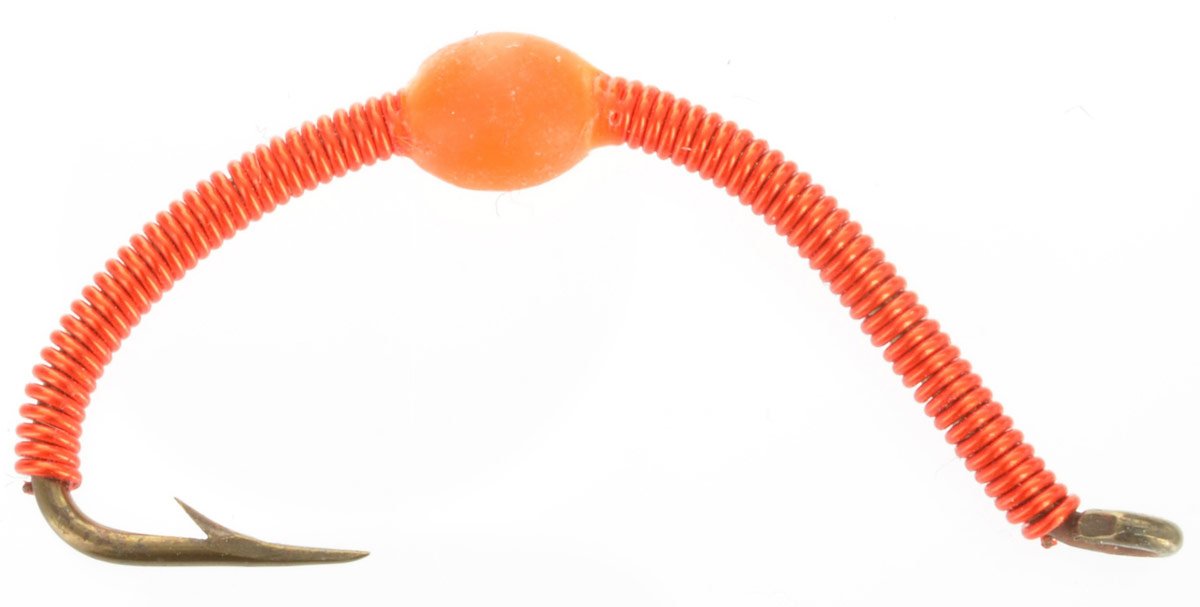 UV Wire Worm - Orange